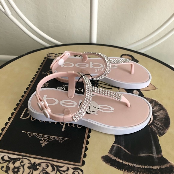 bebe | Shoes | Bebe Baby Pink Sandals | Poshmark